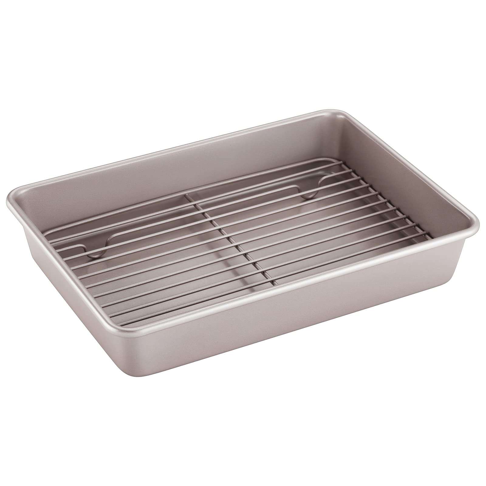 Carbon Steel Roasting Pan With Rack For 9X13 Pan