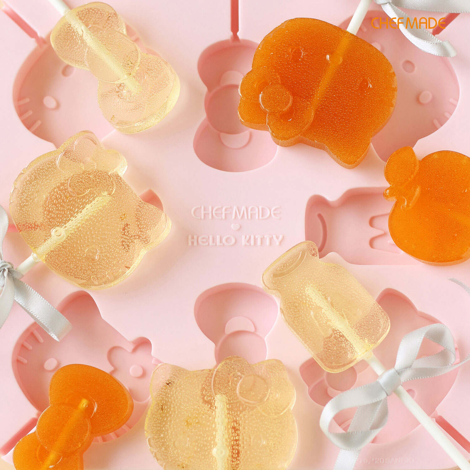 Hello Kitty Chocolate Lollipop Molds