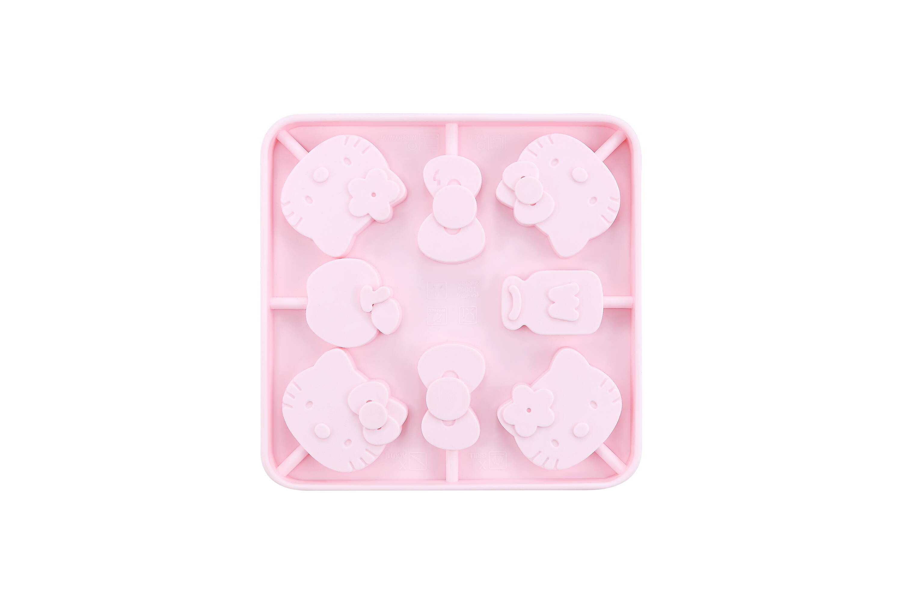 Hello Kitty Chocolate Lollipop Molds