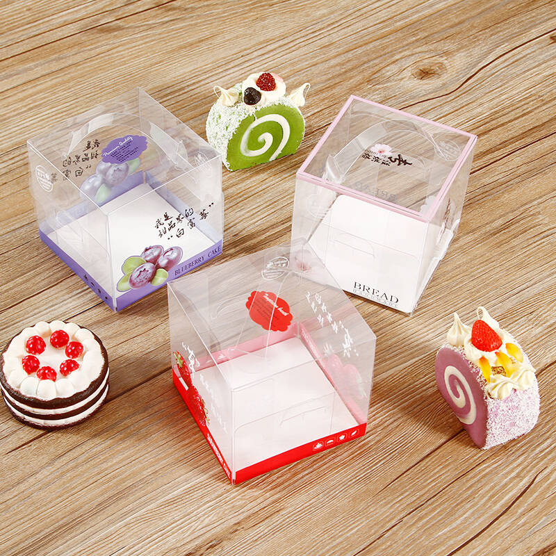 clear plastic cake box_ cupcake baking cups