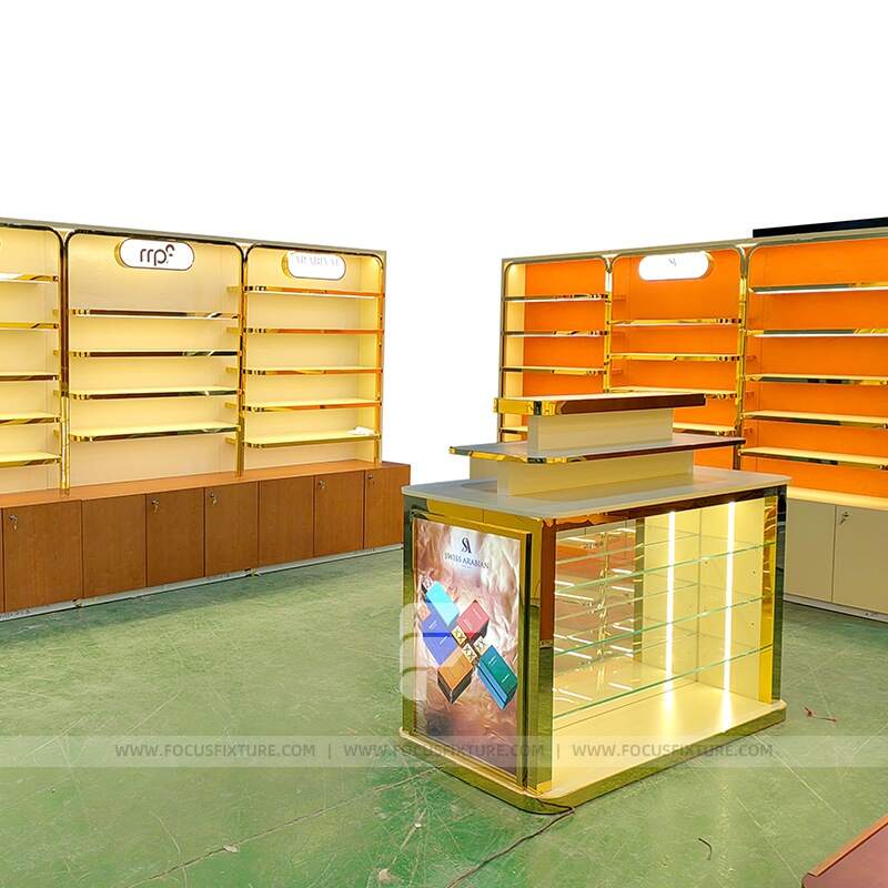 Perfume Display Stand Fragrance Collection Retail Store Displays