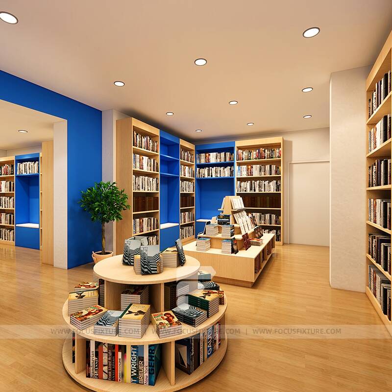 Bookshelve Library Shelves Retail Fixture