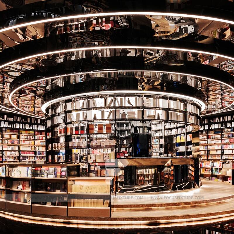 Book Shelving Contract Furniture Retail Display Fixtures