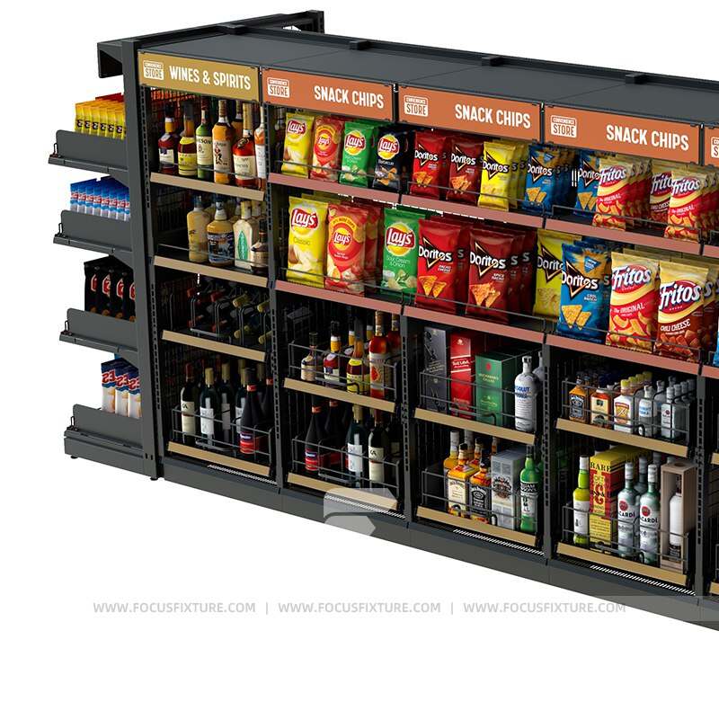 Grocery Shelf Fixtures Retail Grocery Store Supermarket Shelves