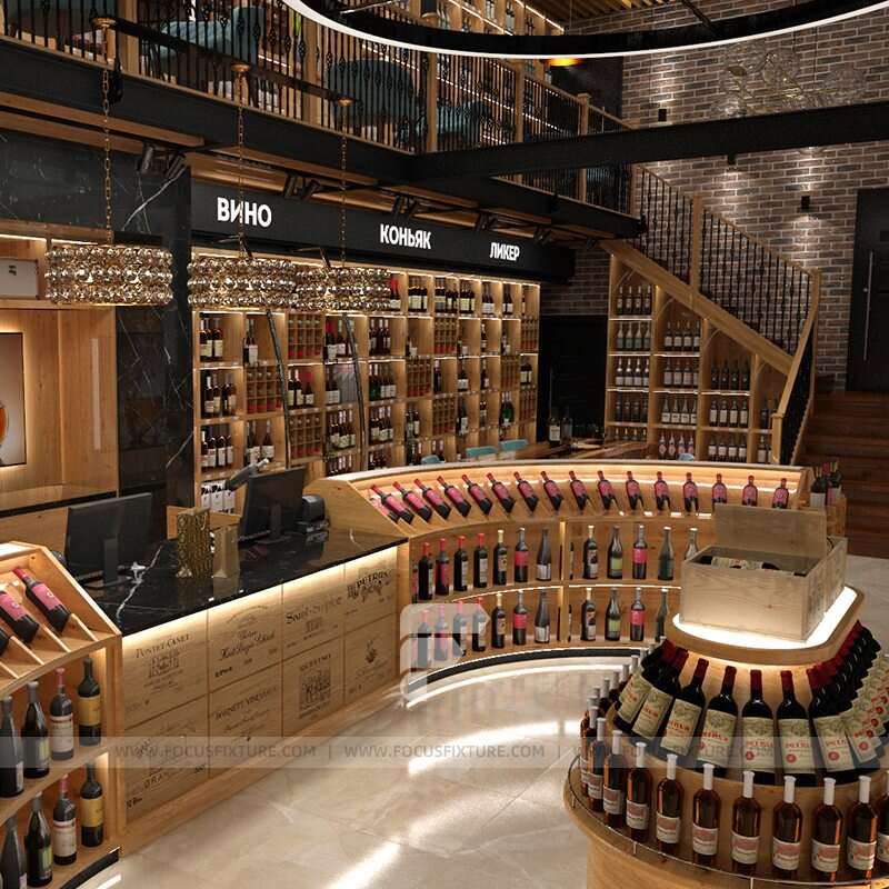 Stylish Wine Displays for Bottles and Accessories