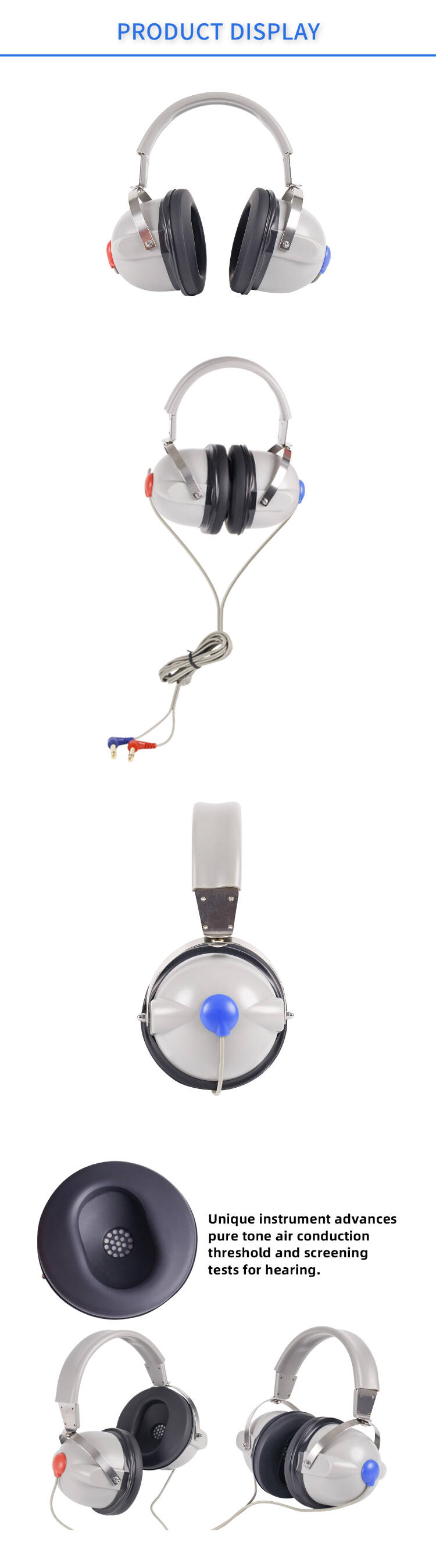 Precision Meets Comfort Circumaural Air Conduction Headphone for ...