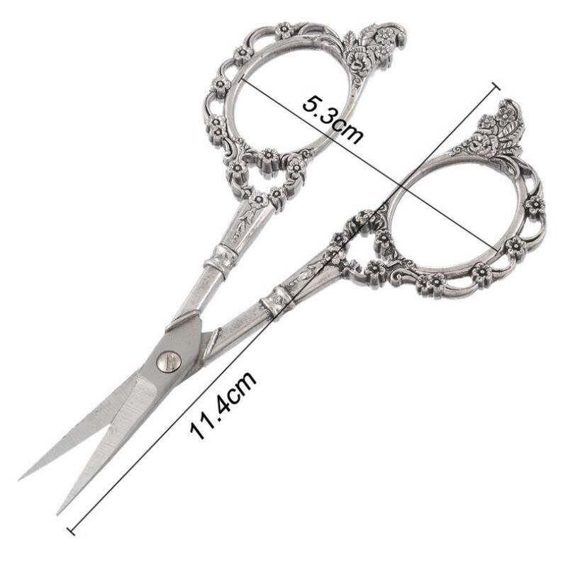 Vintage style nail clipper tweezer beauty art tip small scissors for ...