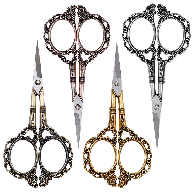Vintage style nail clipper tweezer beauty art tip small scissors for ...