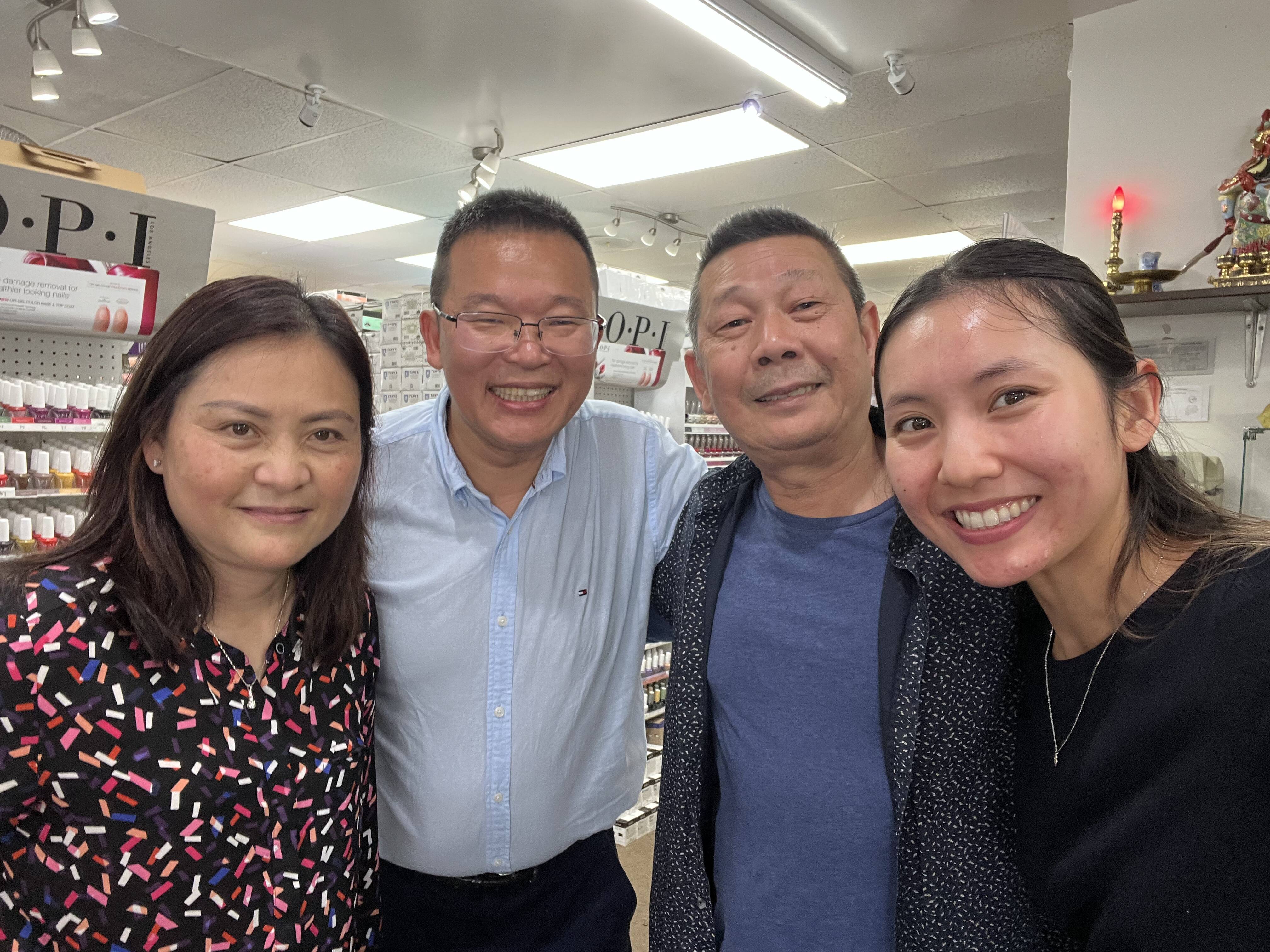 Customers visiting the United States